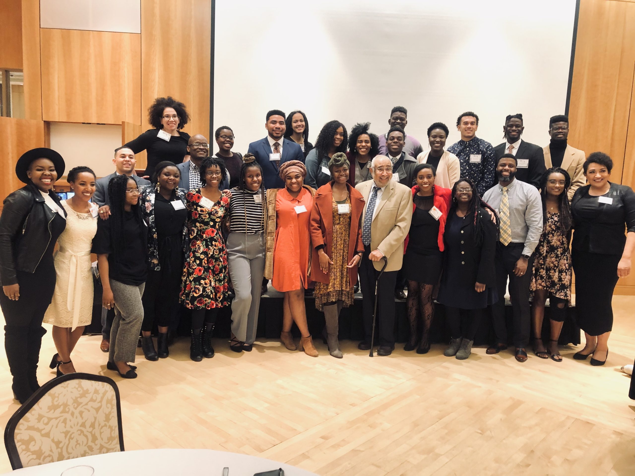 BYU students with Darius Gray - LDS Women Project